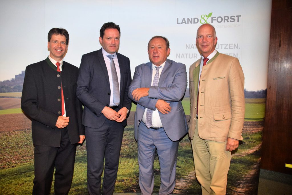 Spitzengespräch auf Einladung von LFBÖ - Blick ins Land