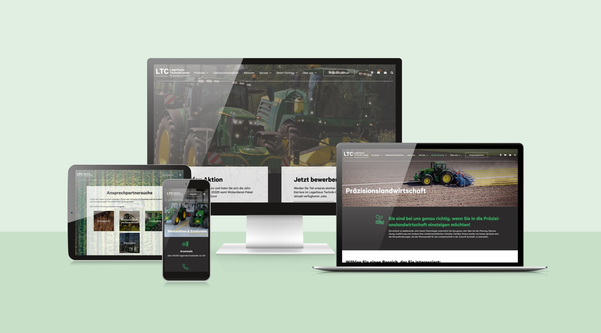 LTC-Website jetzt interaktiver - Blick ins Land