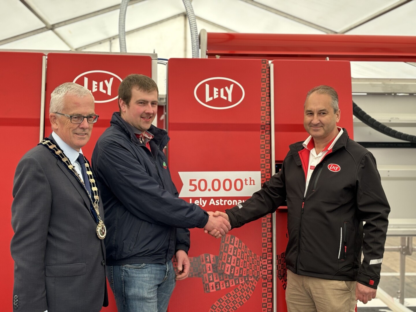 Lely feiert 50.000sten Astronauten - Blick ins Land